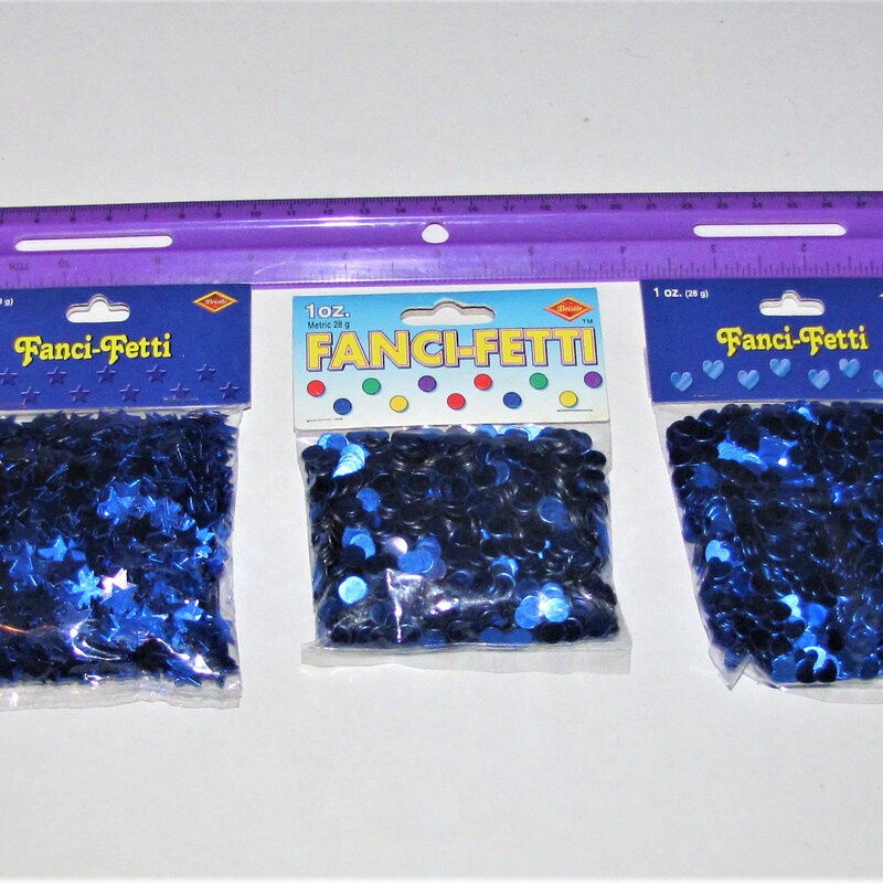 Blue Confetti - Etsy