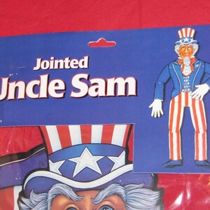 1995 Beistle, Jointed Uncle Sam Cutout #55675, 1/pkg, 36 Inches ...