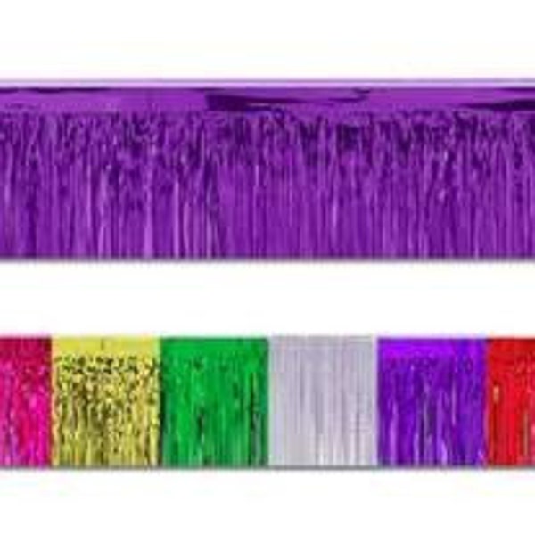Fringe Backdrop Purple - Etsy