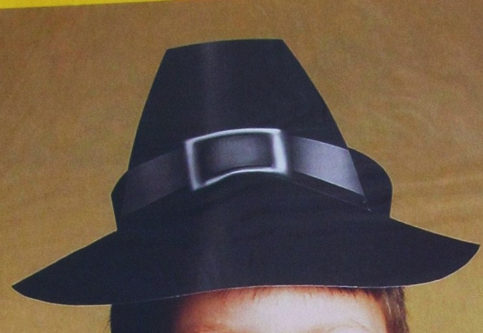 Male Pilgrim Dress-up Hats #19090, 2/pk, Pilgrim Hat, Paper - Etsy