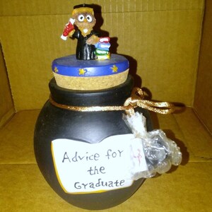 Graduation Advice Jar 1/pk #262184, Graduation Fund Jar, Graduation ...
