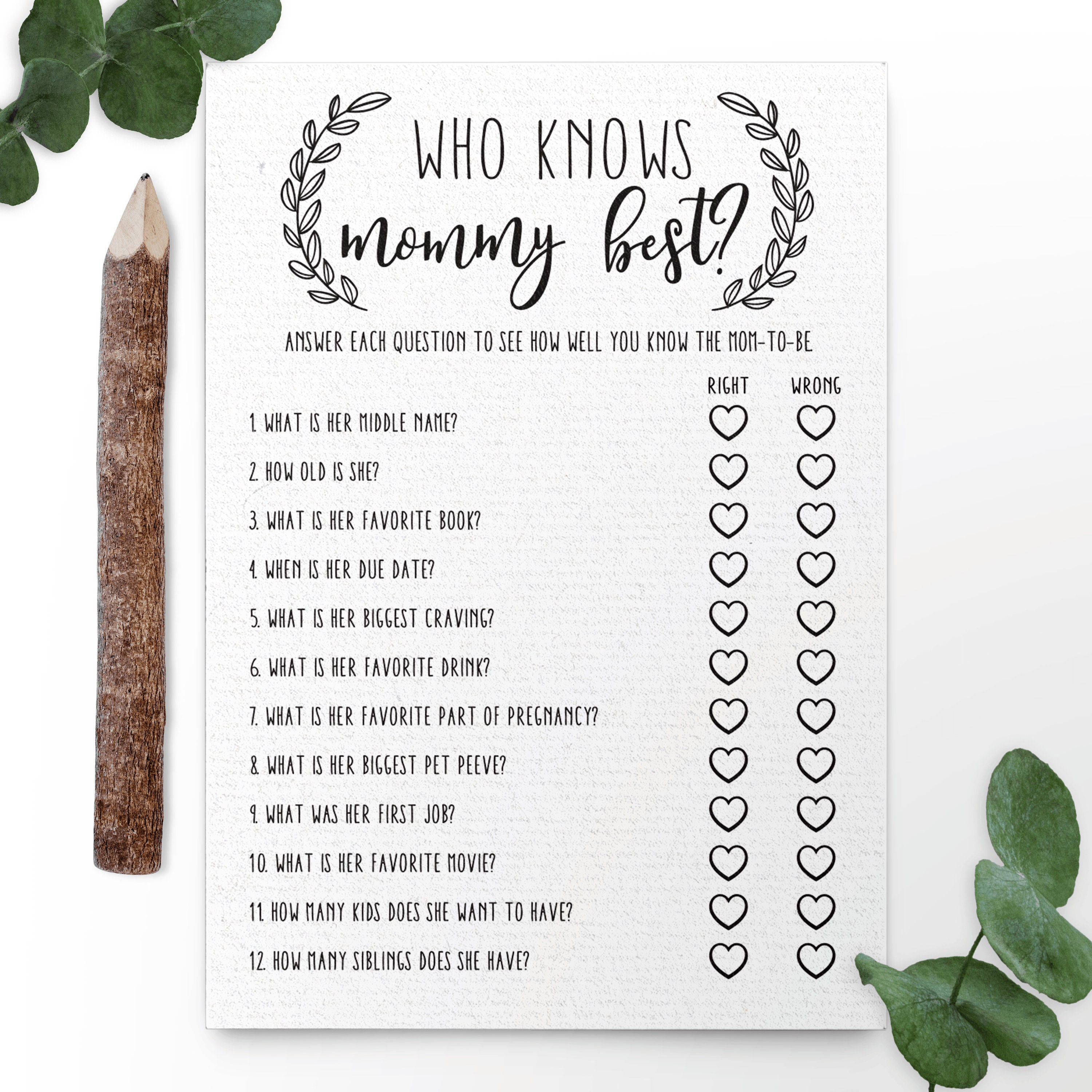 Who Knows Mommy Best Baby Shower Game Safari Baby Sho - vrogue.co Who Knows Mommy Best Baby Shower Game Safari Baby Sho - vrogue.co