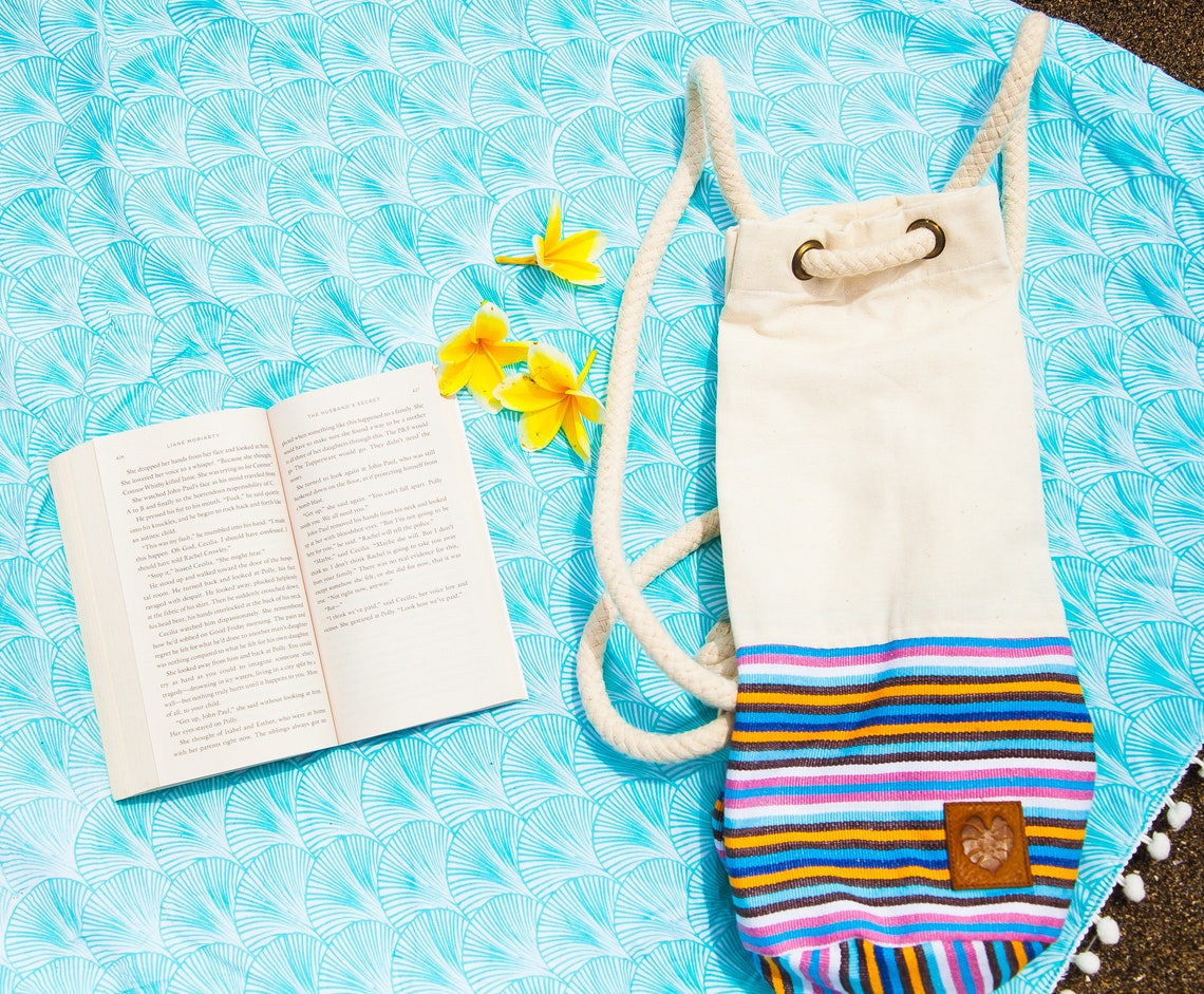 Beach Backpack - Cute, Lightweight Backpack for Yoga, Farmer's Market ...