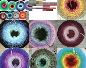 Gradient yarn | Etsy