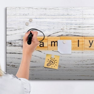 Family Magnetic Board, Command Center, Multicolour Display Board, Wall ...