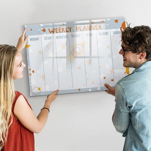 Planner of the Week Magnetic Board, to Do List, White Idea Board, to Do ...