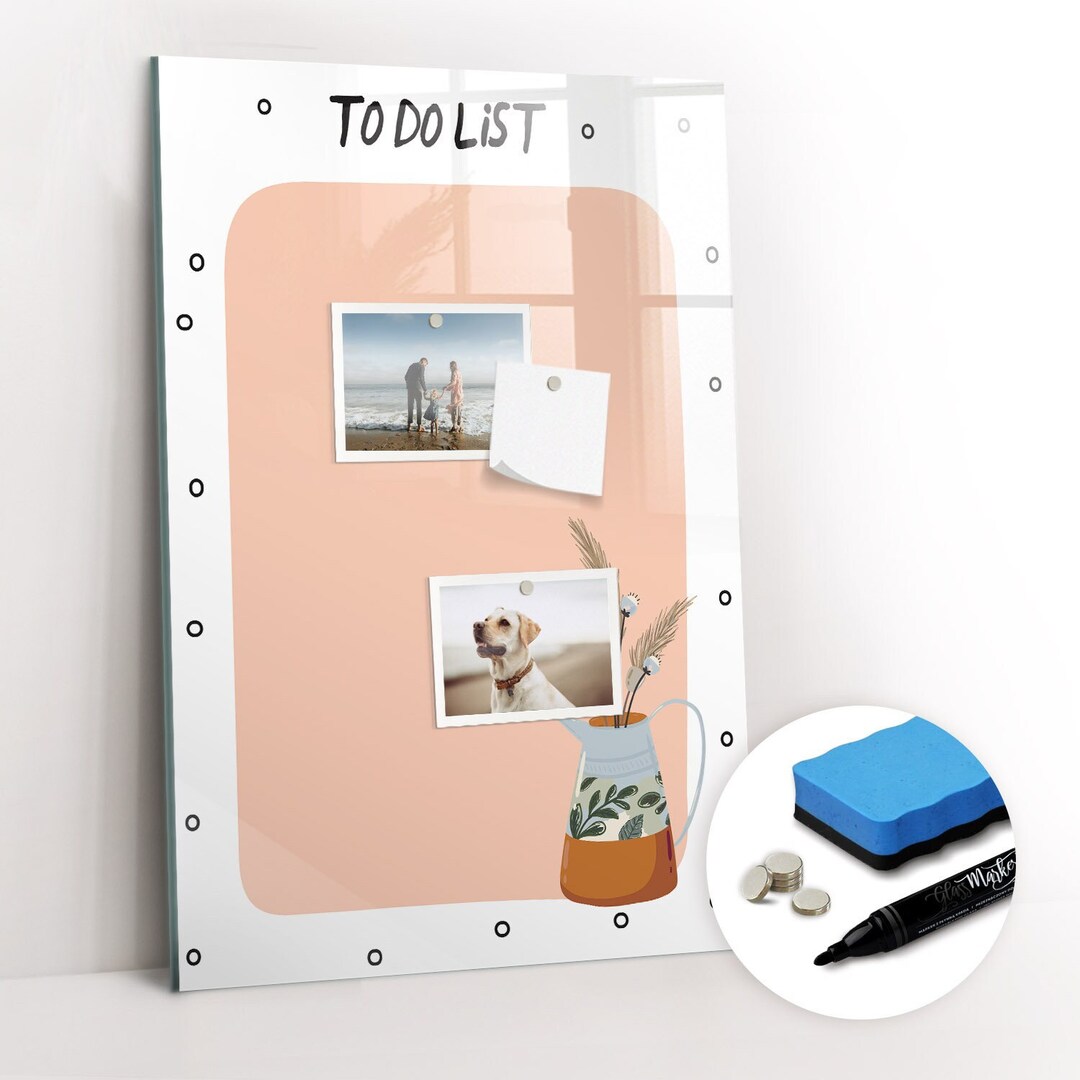 To Do List Magnetic Board, Timetable, Orange Note Board, to Do List for ...