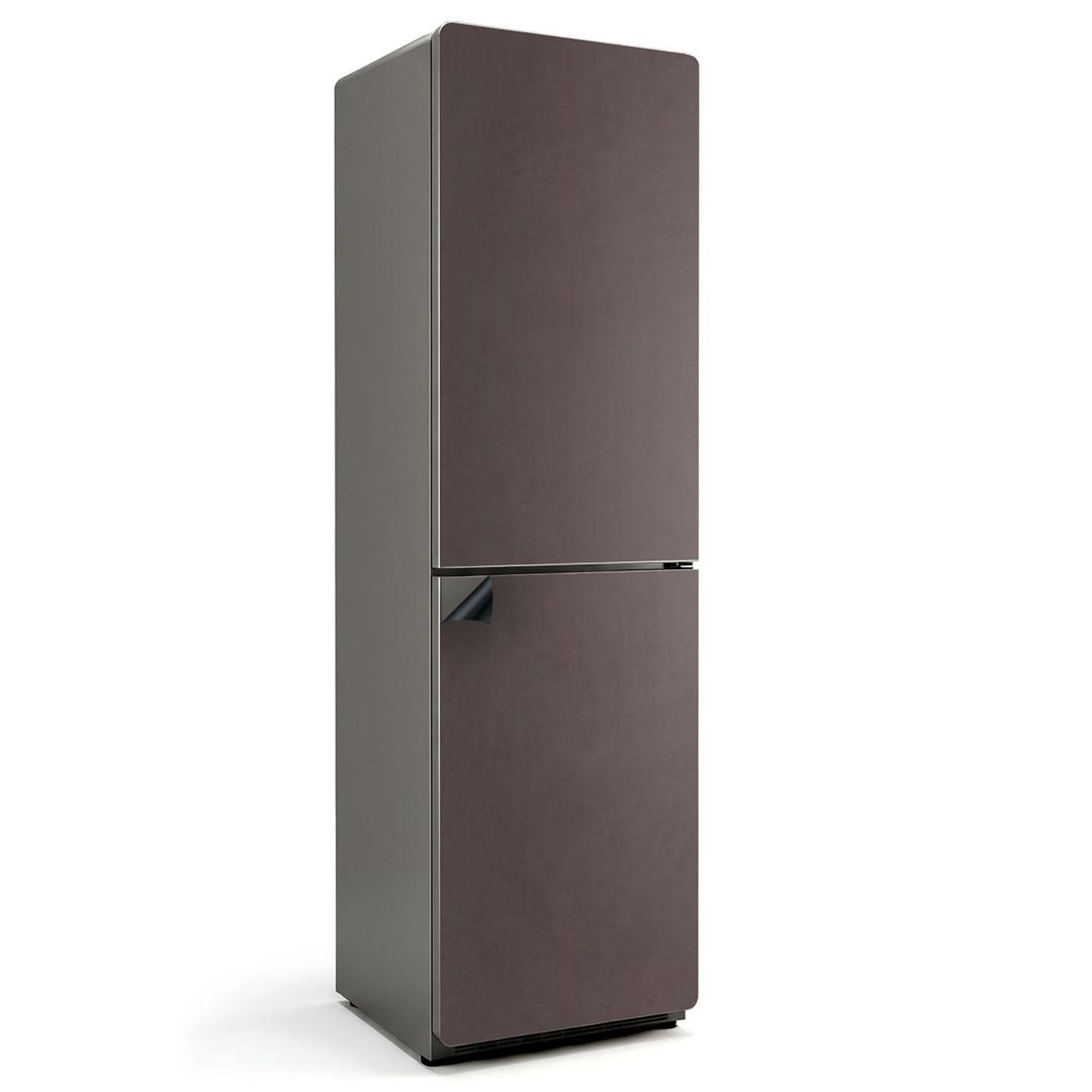 Color Brown Fridge Magnetic Decal, Claret Aesthetic Fridge Magnet ...