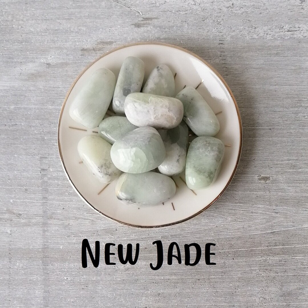 Jade newtumbled Stone Tumbled Stone Tumbled Gemstone Healing Crystals ...