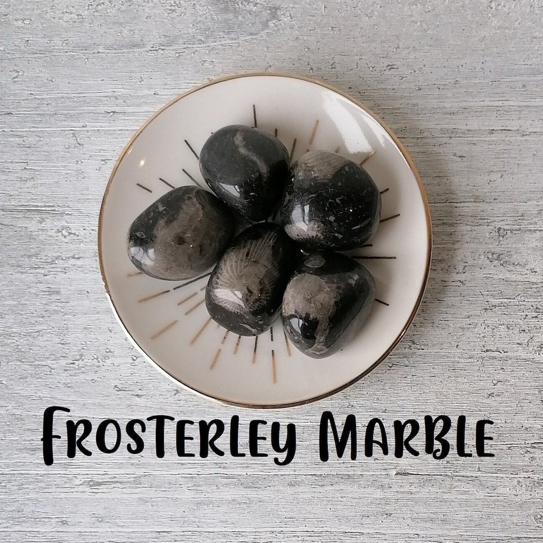 Frosterley Marble Tumbled Stone Vatican Stone Rare Crystals Healing ...