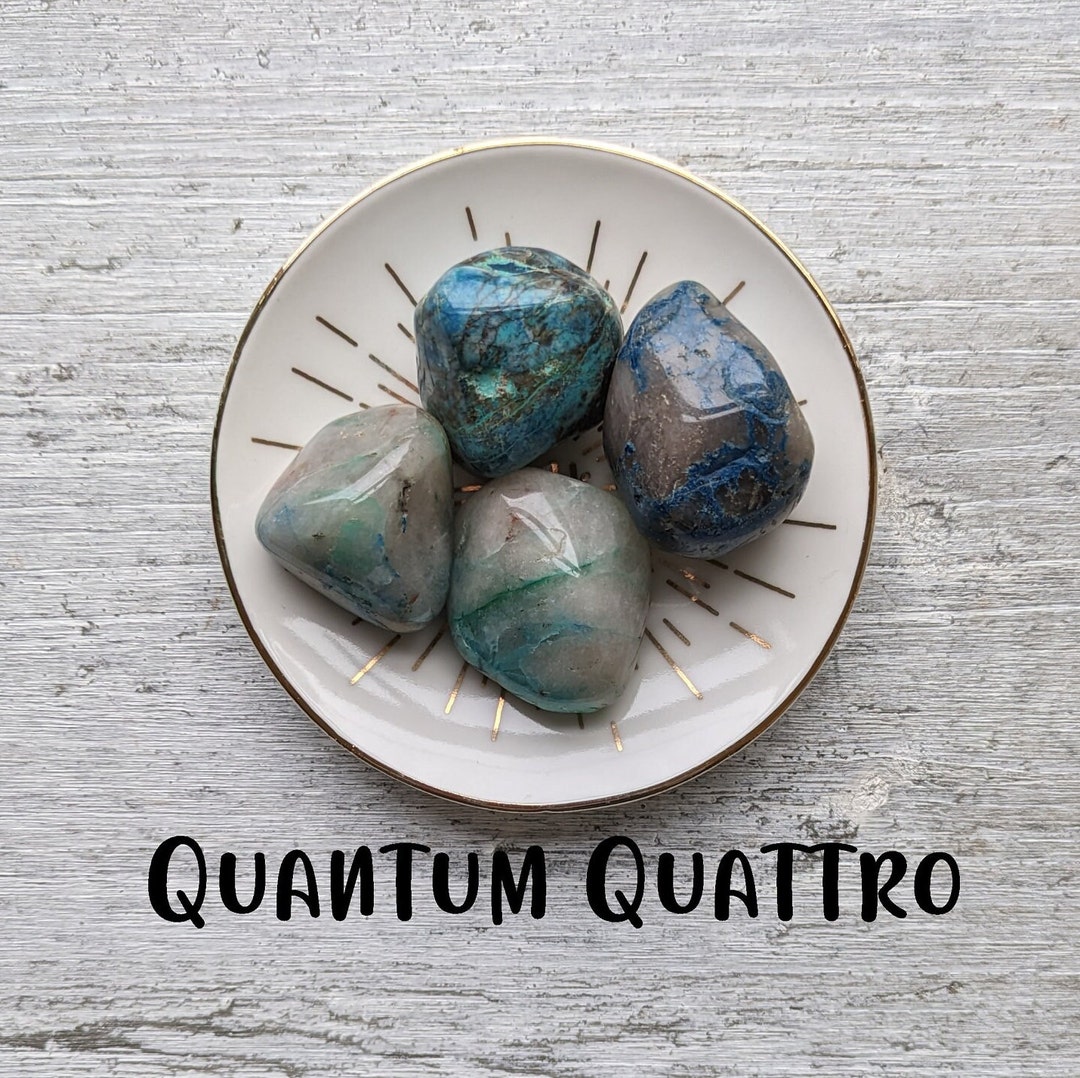 Quantum Quattro Tumbled Stone Rare Tumbled Stones Mixed - Etsy
