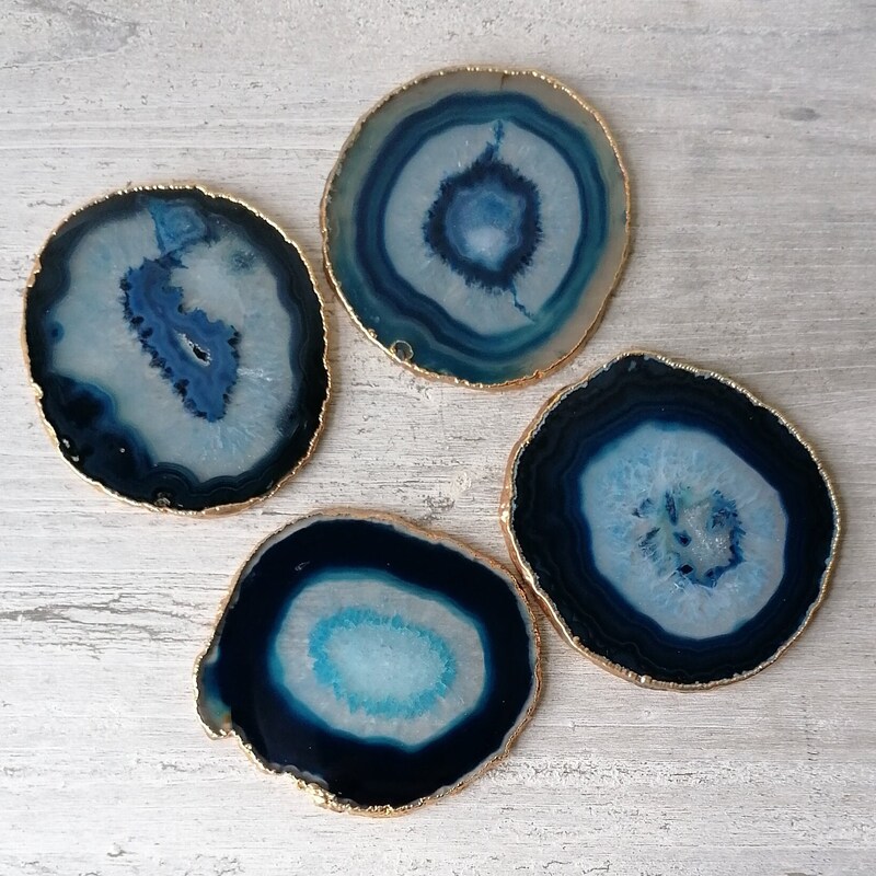 Agate Coaster - Etsy