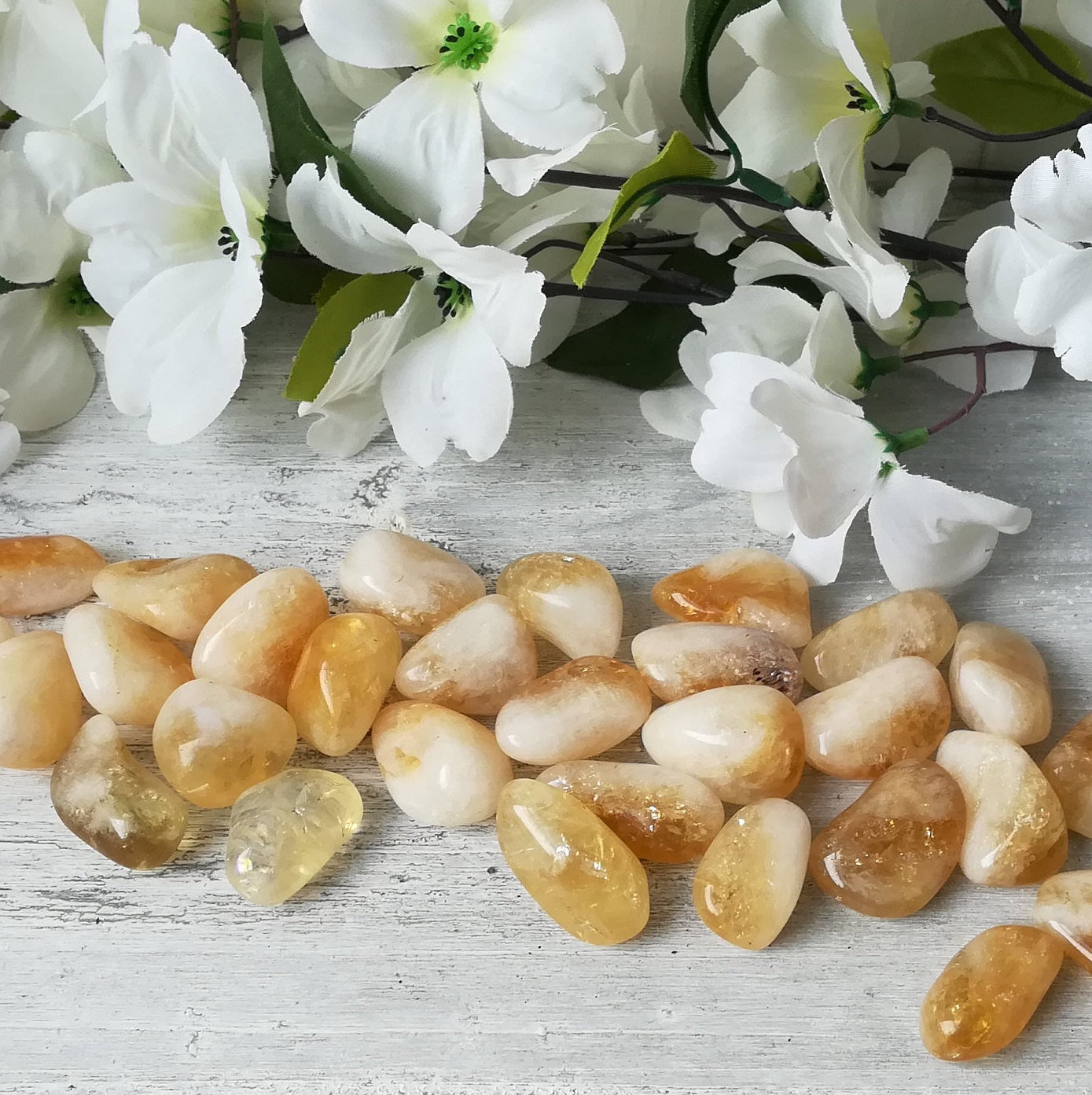 Citrine Tumbled Stone Tumbled Stones Tumblestone Tumbled - Etsy