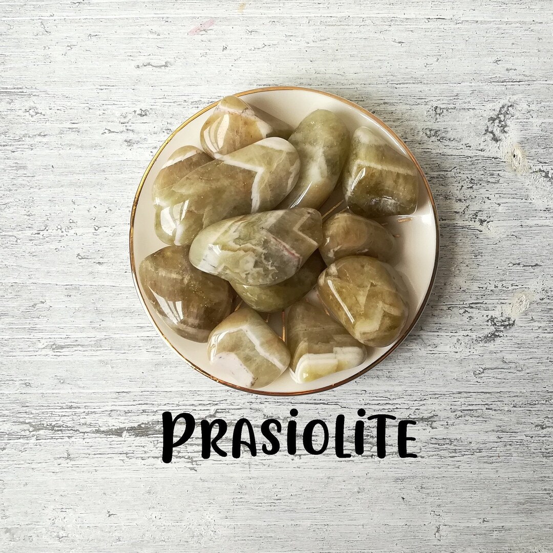 Prasiolite Tumbled Stone Tumbled Stones Tumbled Gemstone Healing ...