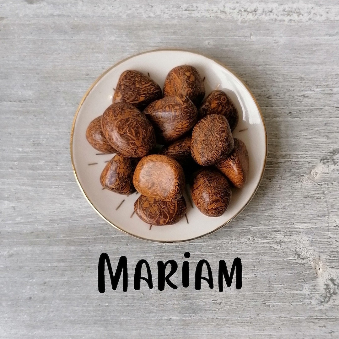 Mariam miriam Tumbled Stone Tumbled Stones Tumblestone Tumbled Gemstone ...