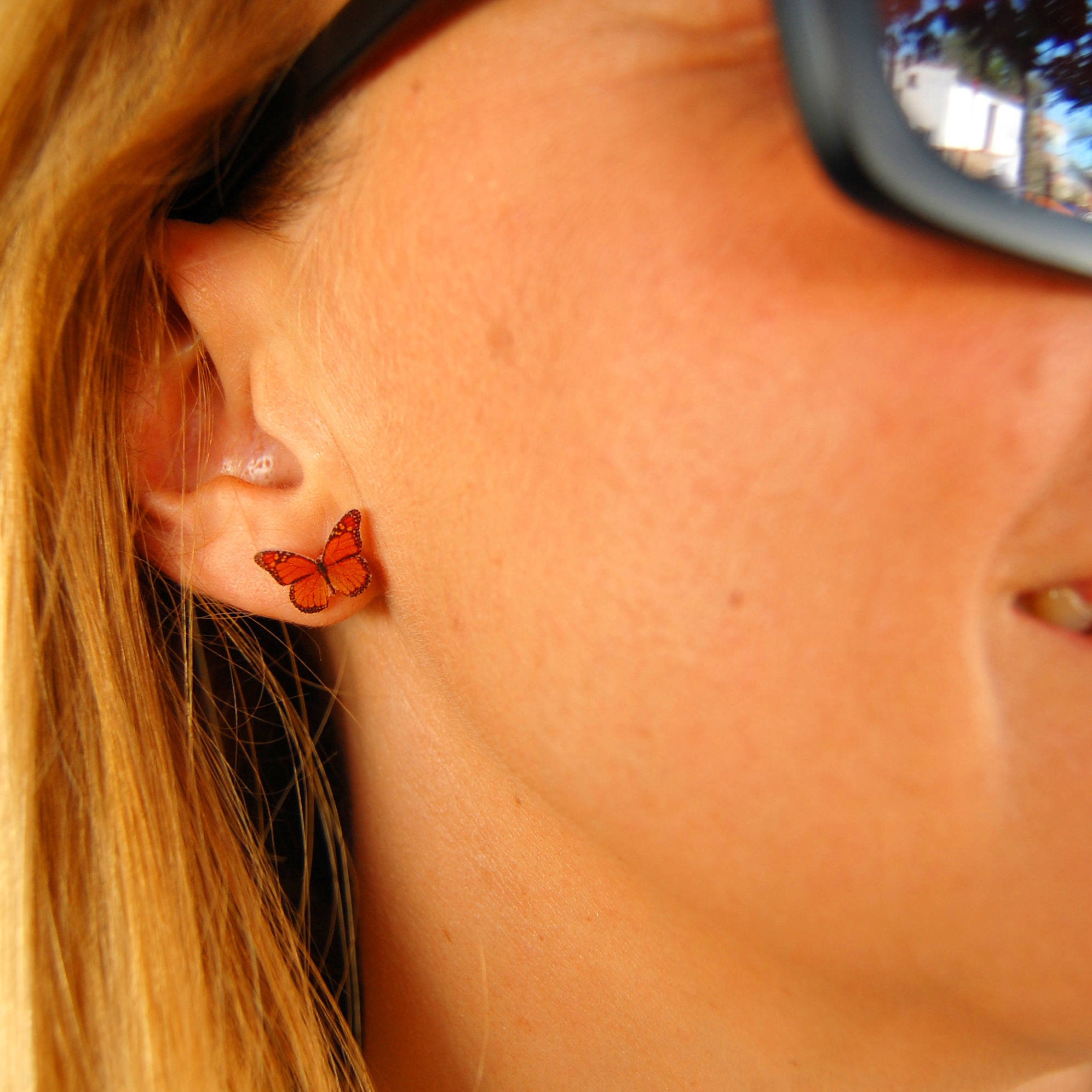 Monarch Butterfly Butterfly Earrings Butterfly Butterfly - Etsy