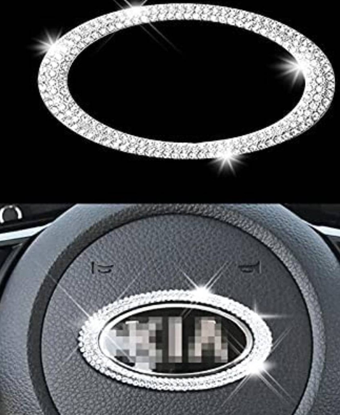 Sparkling Rhinestone Bling Emblem for Kia - Etsy
