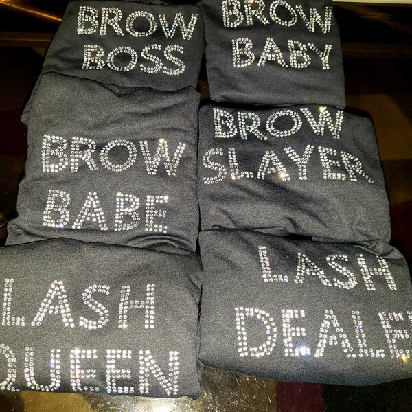 Custom Rhinestone Shirt - Etsy