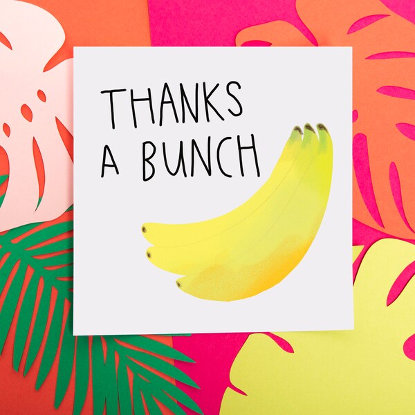 Thanks a Bunch - Etsy