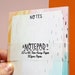 Patterned Notes Notepad A6 to Do List Notes Paperpad - Etsy