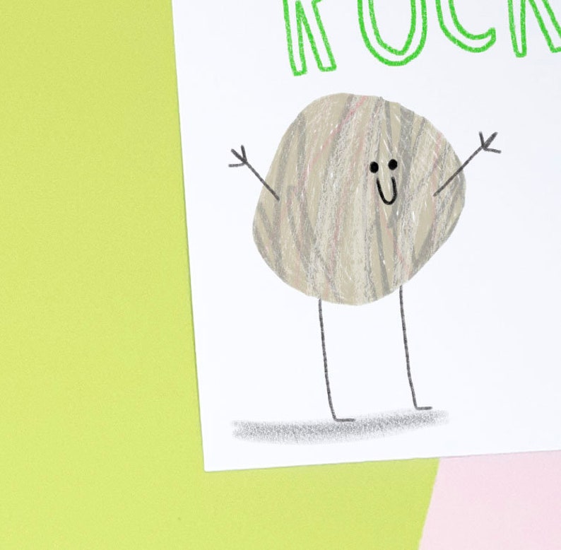 You Rock Congratulations Well Done Graduation Great | Etsy UK