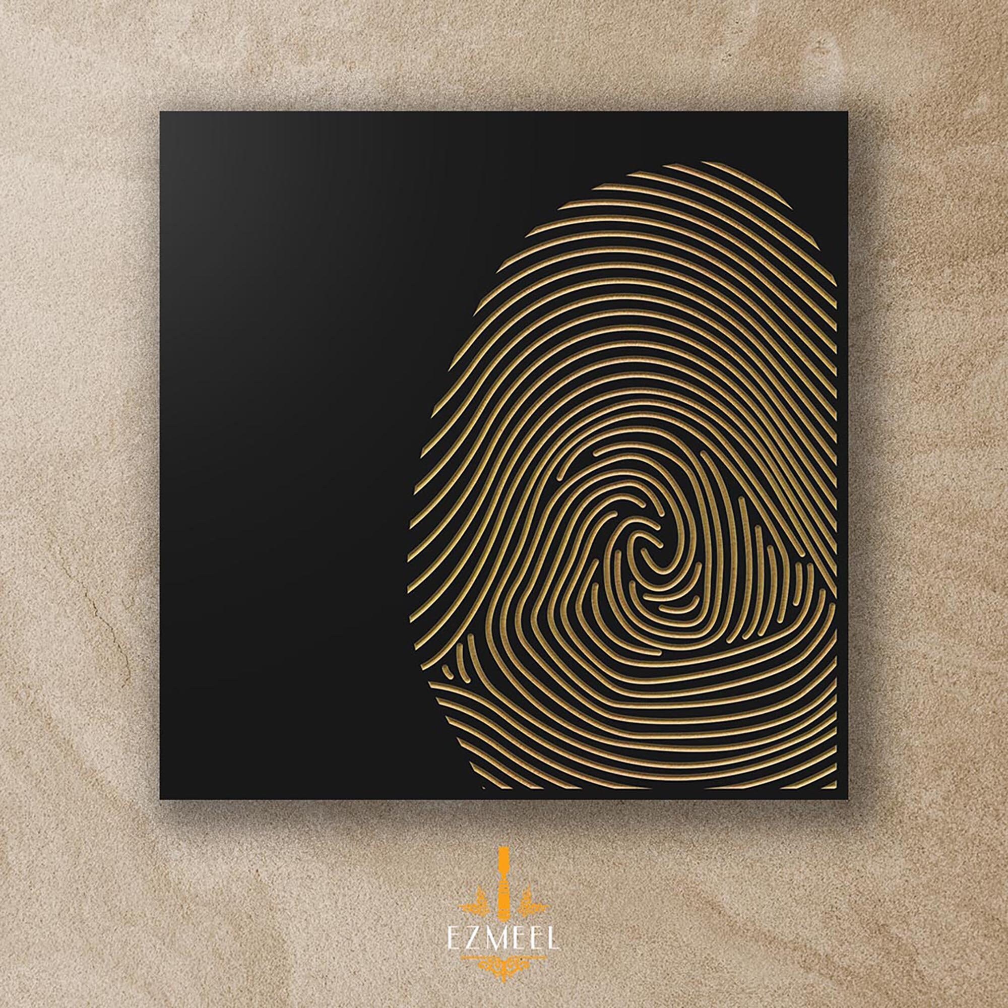 Fingerprint Memorial Wall Art - Etsy