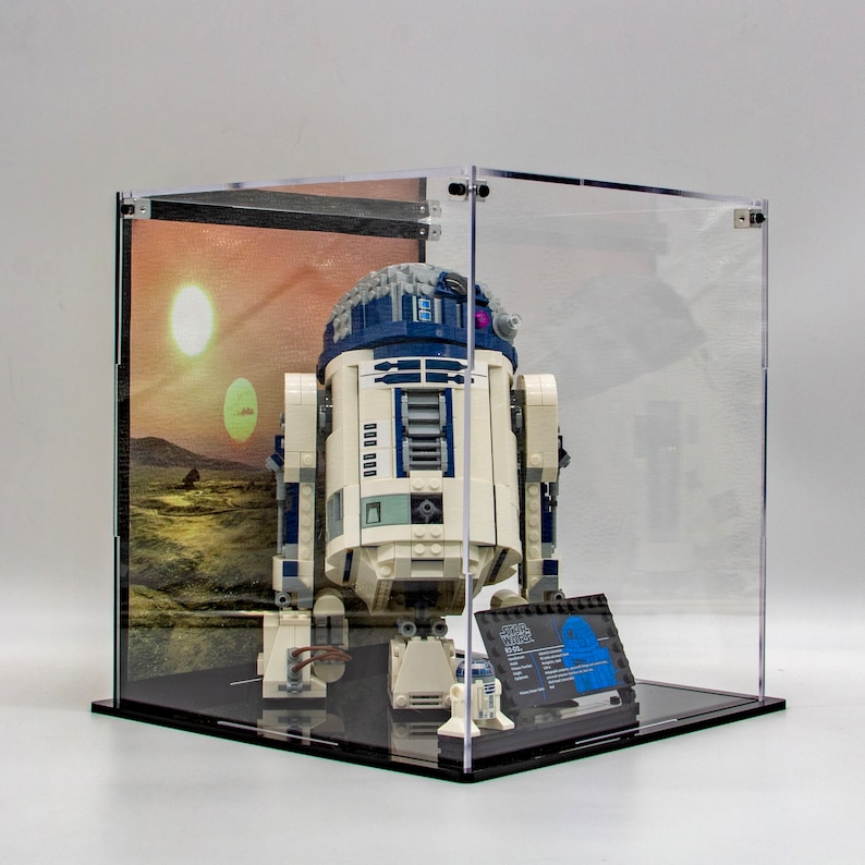 Acrylic Display Case for Lego® R2D2™ Set 75379 - Made in the USA - Etsy