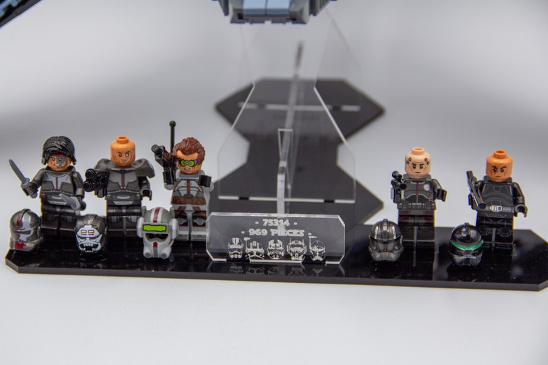 Acrylic Display Stand for Bad Batch™ Attack Shuttle Set 75314 - Etsy