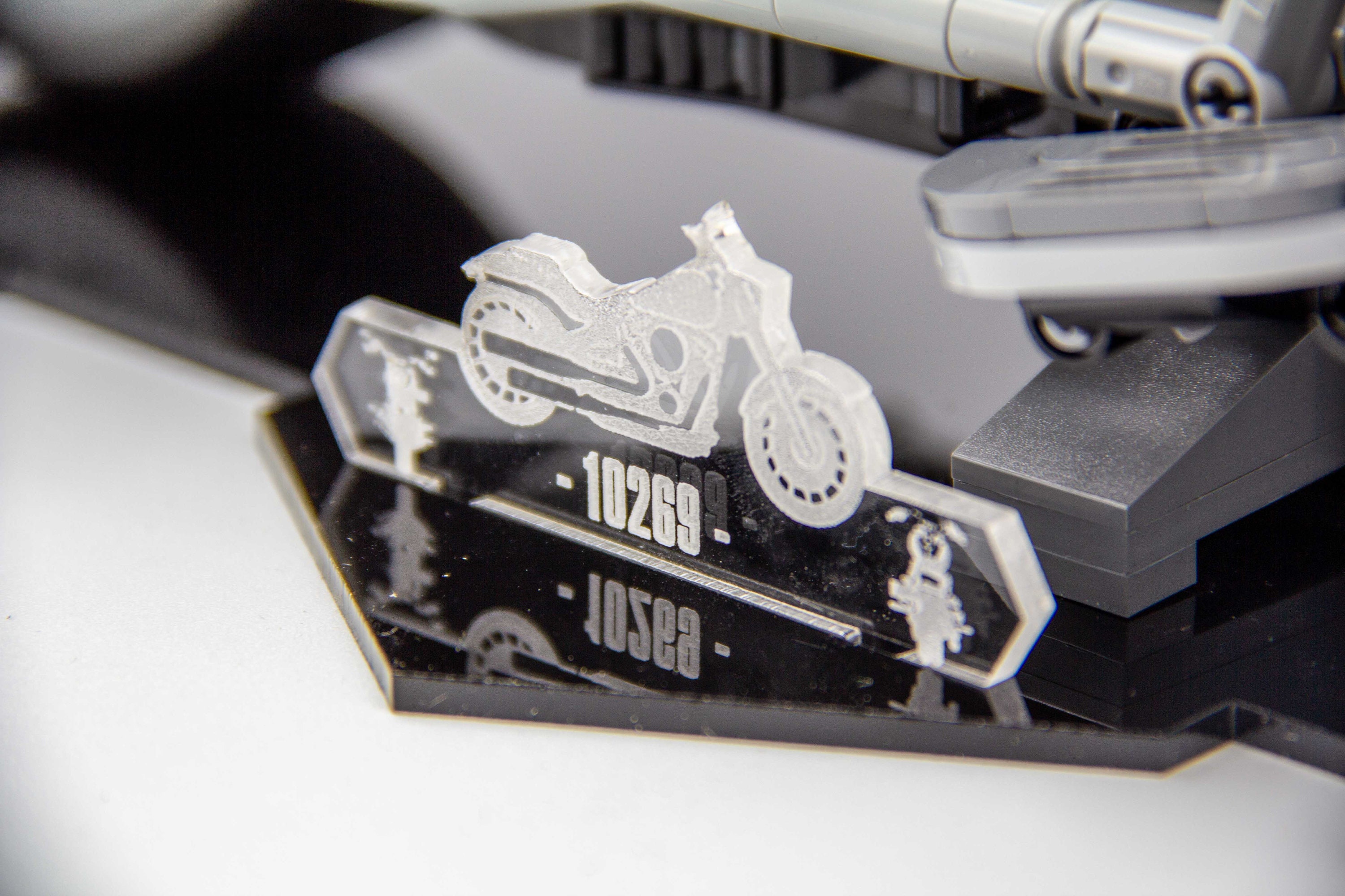 Acrylic Display Stand for Creator Harley Davidson® Fat Boy® - Etsy