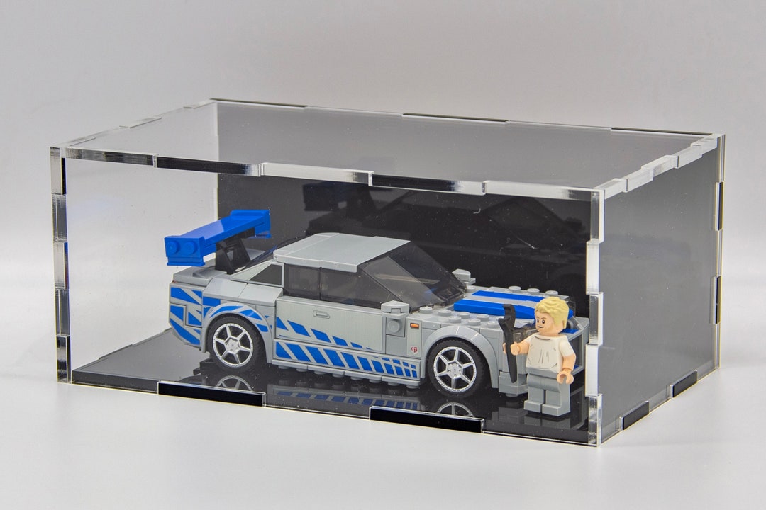 Acrylic Display Case for Lego® Speed Champions - Fits Most 8 Stud Speed ...