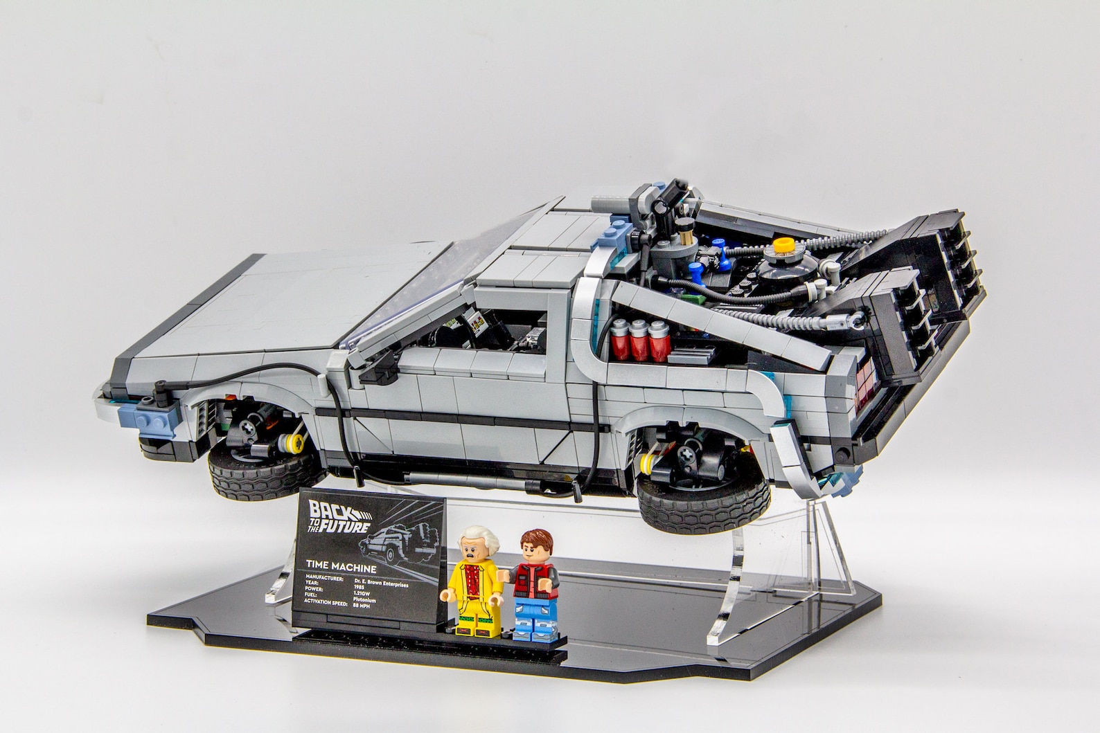 Acrylic Display Stand for Back to the Future Time Machine Set - Etsy