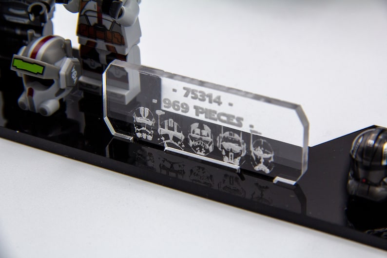 Acrylic Display Stand for Bad Batch™ Attack Shuttle Set 75314 - Etsy