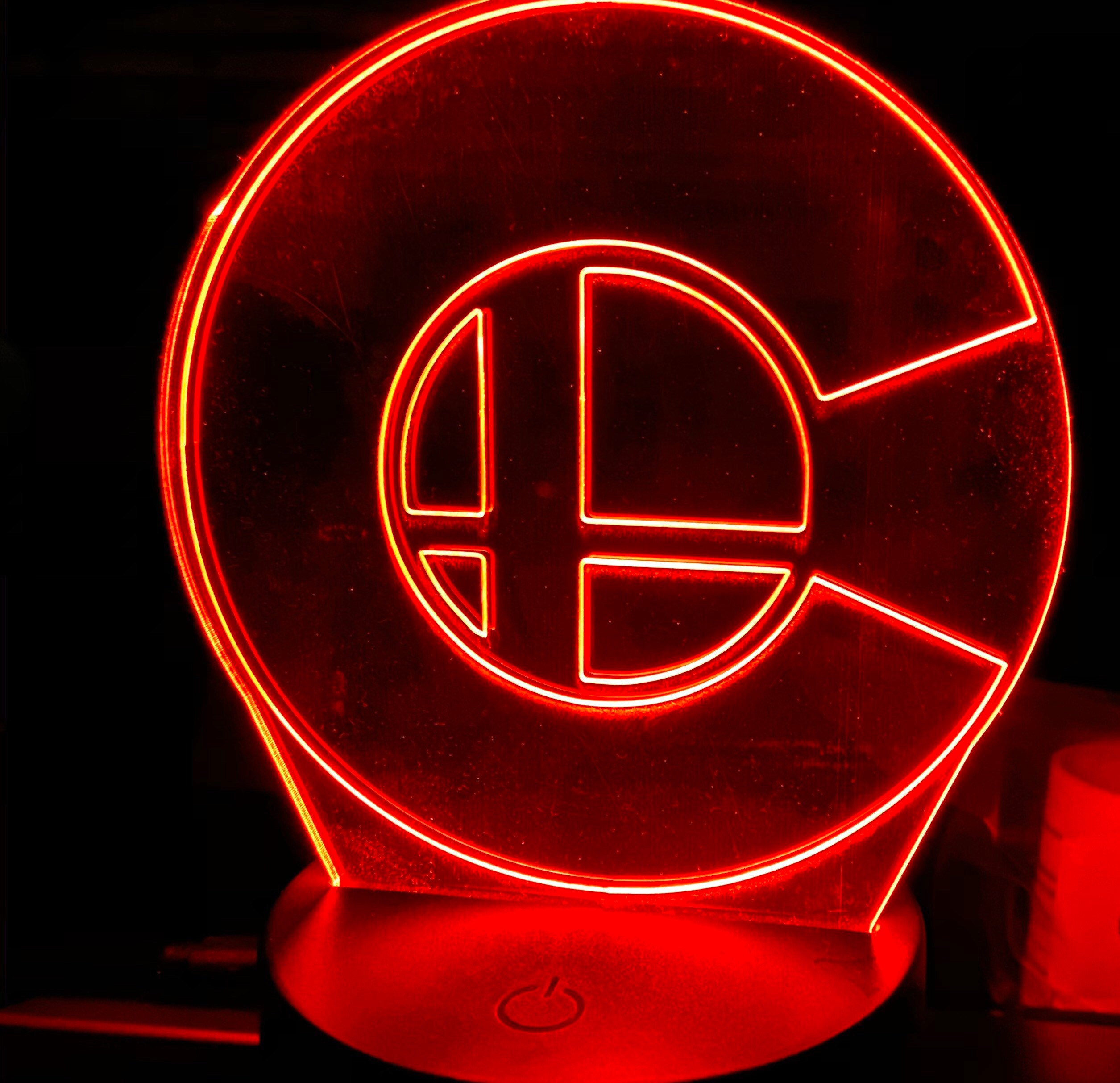 Custom LED Team Logo Acrylic Light Night Light Custom - Etsy