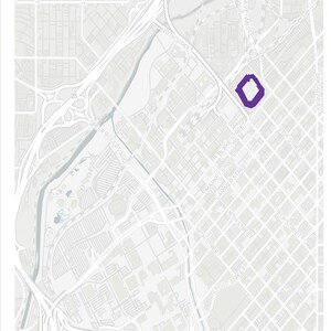 Coors Field Stadium Map - Coors Field - Map Art - Map - Colorado ...