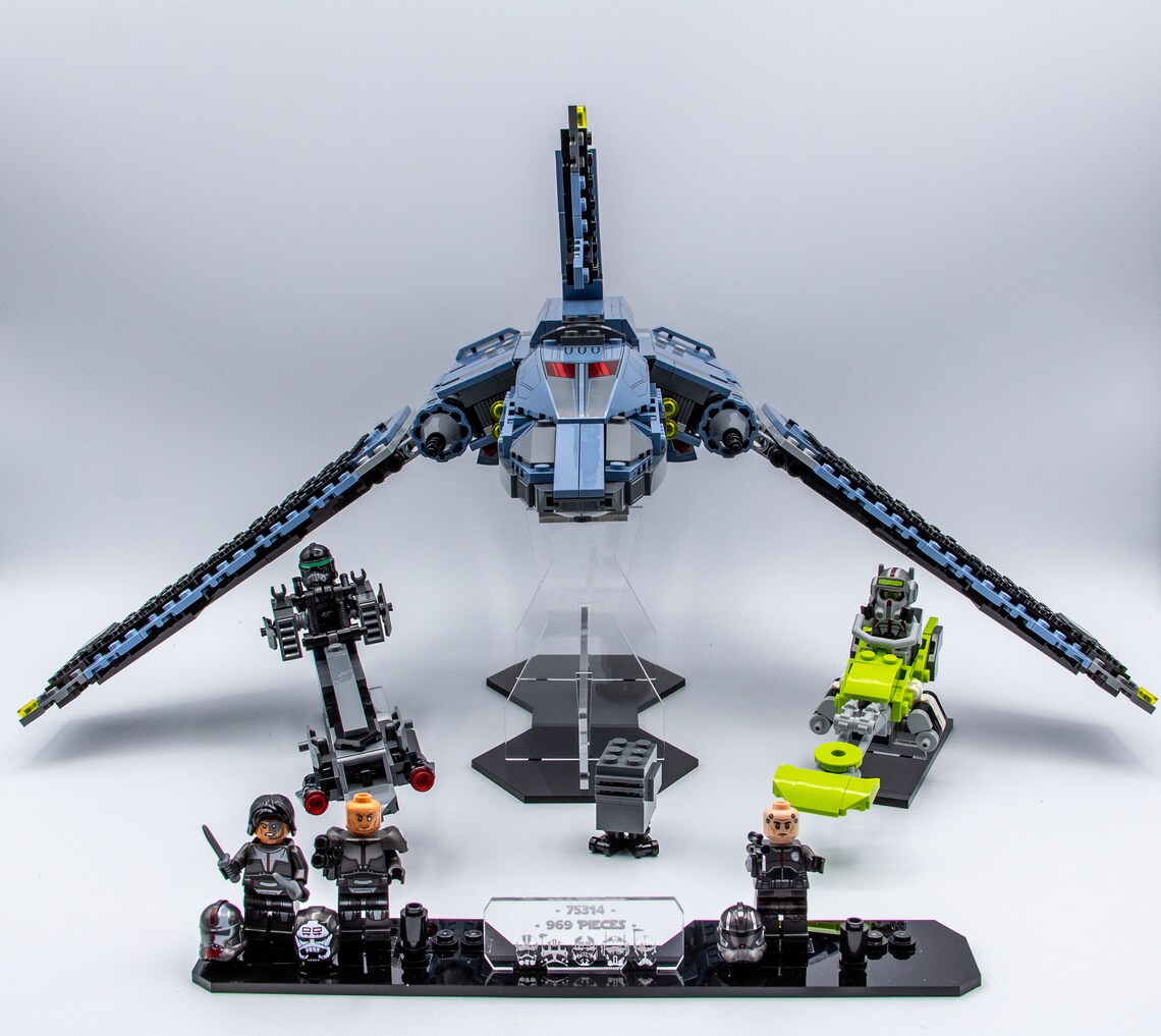 Acrylic Display Stand for Bad Batch™ Attack Shuttle Set 75314 - Etsy