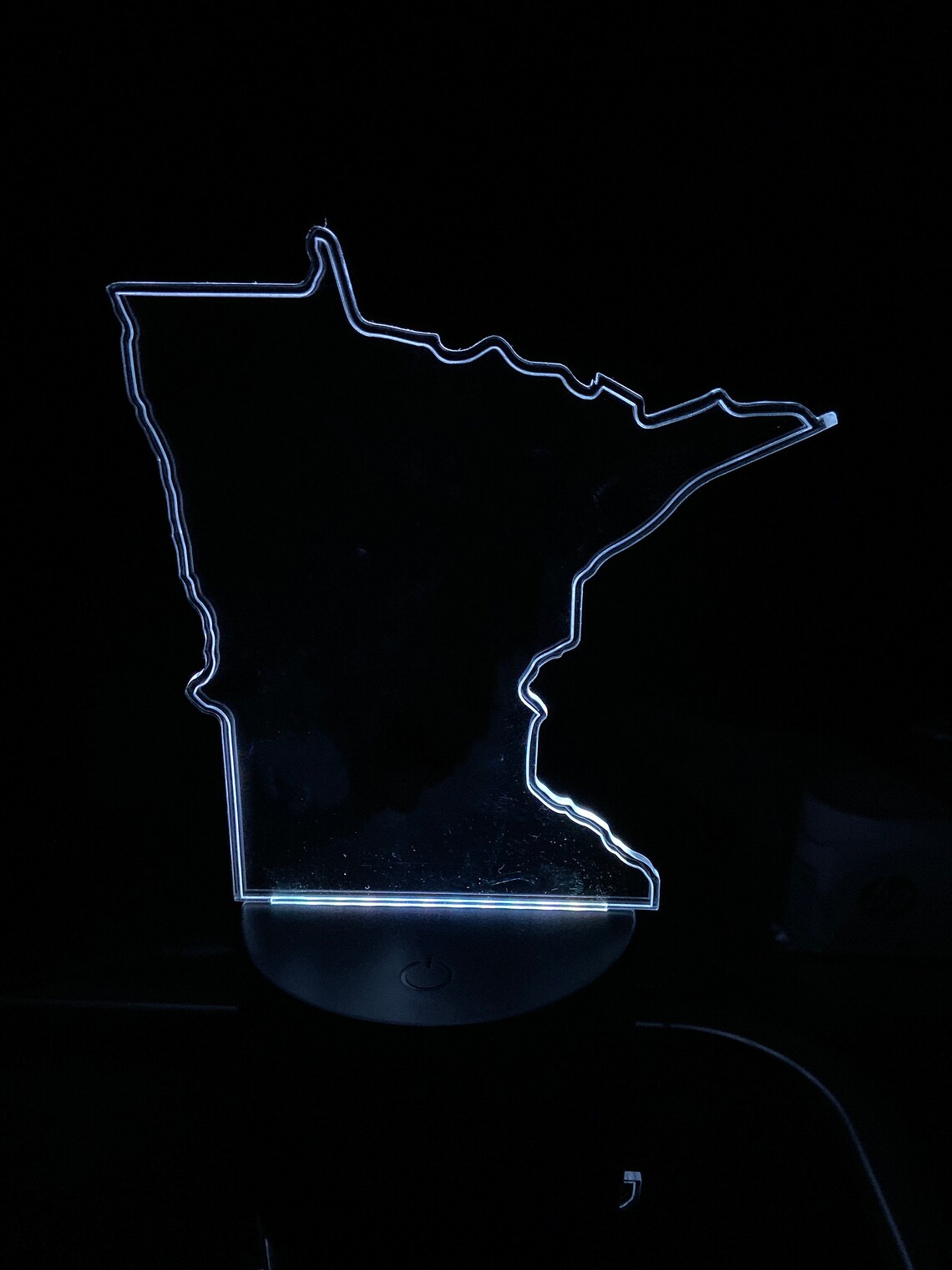Custom LED Team Logo Acrylic Light Night Light Custom - Etsy