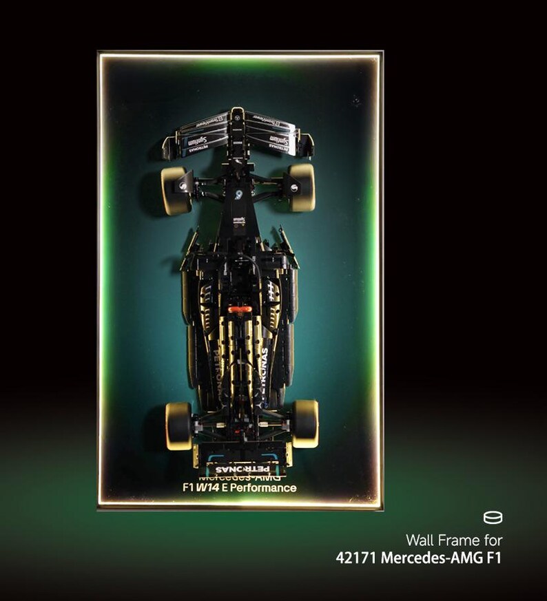 Wall Display Frame for LEGO Technic Formula 1 – F1 Car Wall Art for ...
