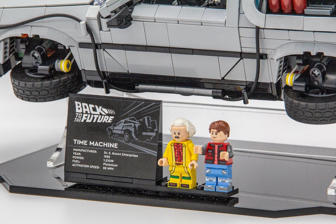 Acrylic Display Stand for Back to the Future Time Machine Set - Etsy