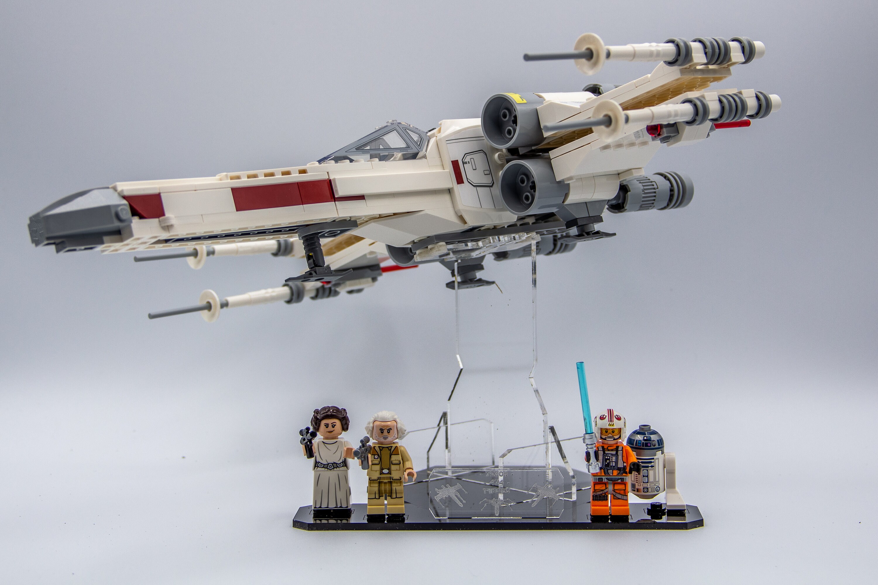 Acrylic Display Stand for Luke's X-wing Set 75301 X-wing | Etsy