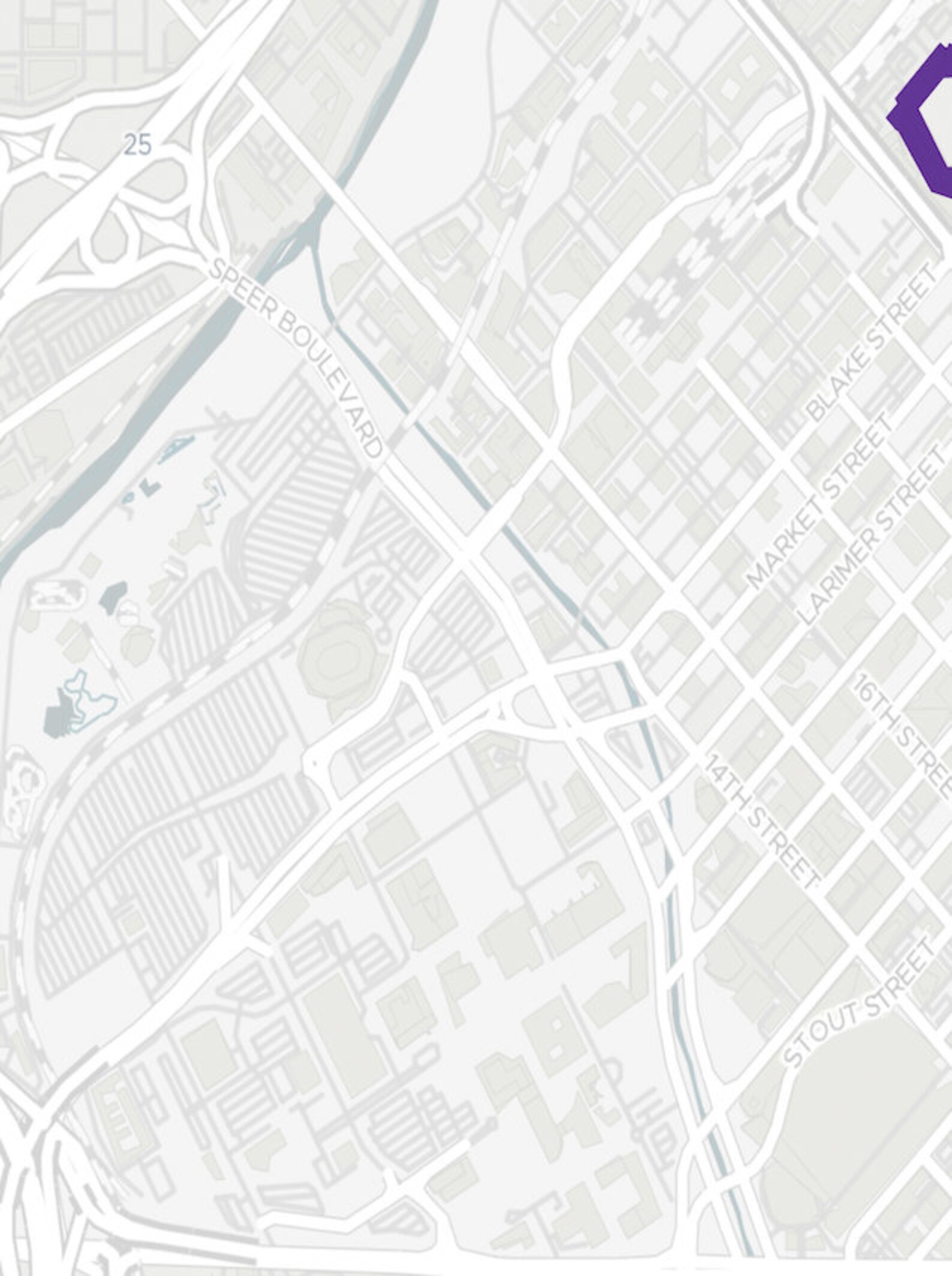 Coors Field Stadium Map - Coors Field - Map Art - Map - Colorado ...