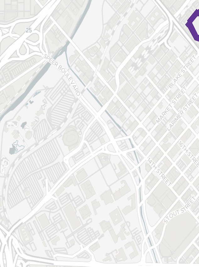 Coors Field Stadium Map - Coors Field - Map Art - Map - Colorado ...