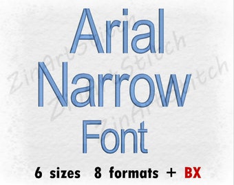 Arial Embroidery Font Machine Embroidery Design Instant | Etsy