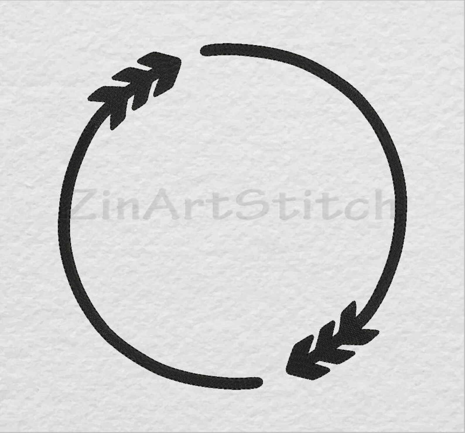 Frame Arrow Border Embroidery Design Monogram frame Letters | Etsy