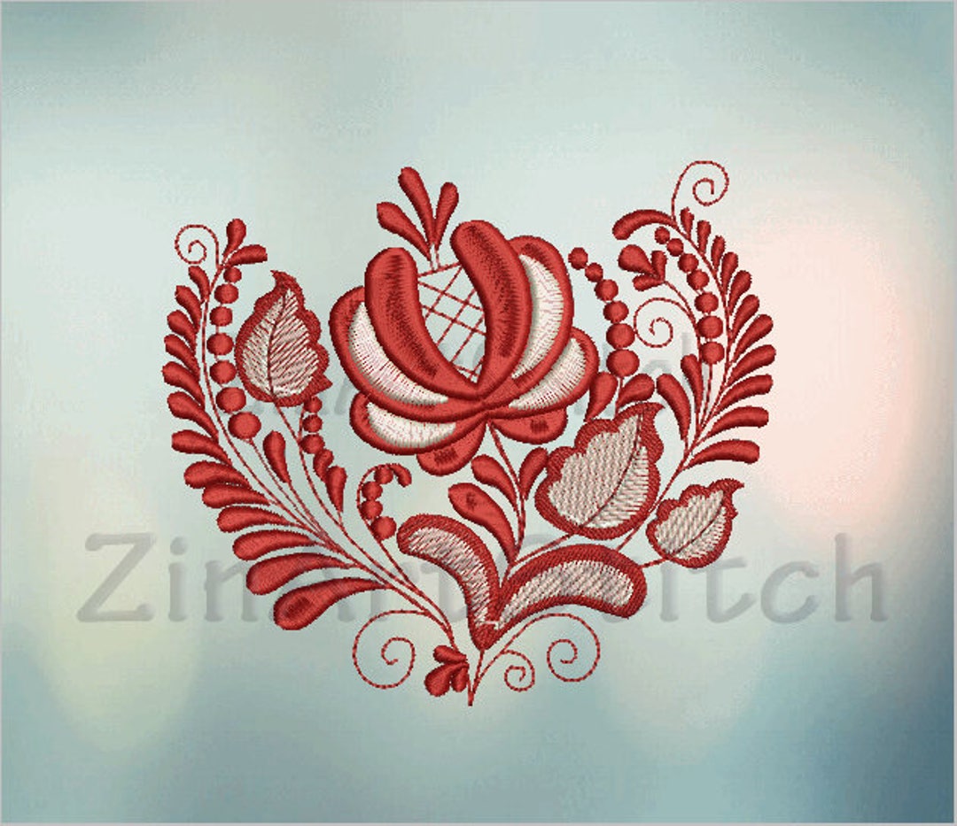 Flowers File Download Floral Machine Embroidery Machine Embroidery ...