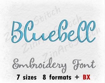 Michelle Embroidery Font Machine Embroidery Design Instant | Etsy