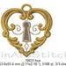 Vintage Heart Keyhole Machine Embroidery Design (instant Download) - Etsy