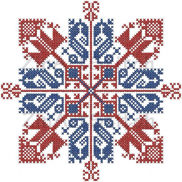 Cross Stitch Motif - Etsy