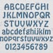 Hobo Embroidery Font - Machine Embroidery Design - Instant Download - 6 ...