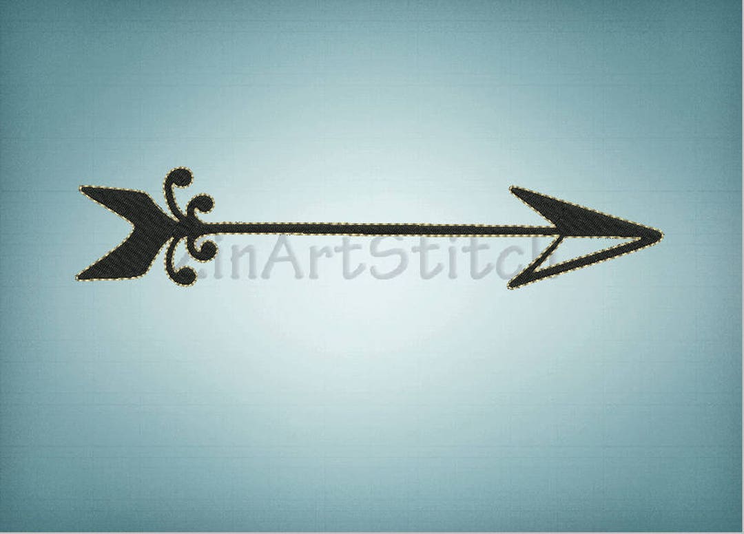 Arrow, Embroidery Design Arrow, Embroidery Design, Arrow Embroidery ...