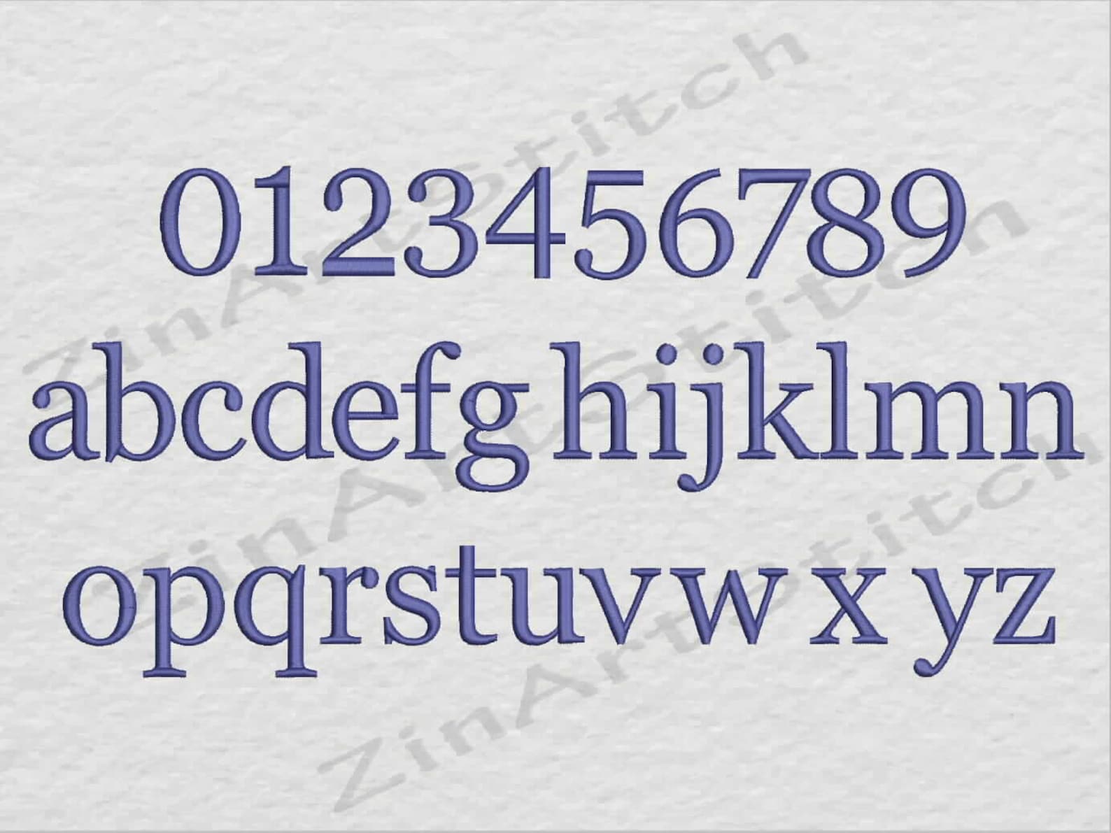 Georgia Embroidery Font - Machine Embroidery Design - Numbers - Instant ...